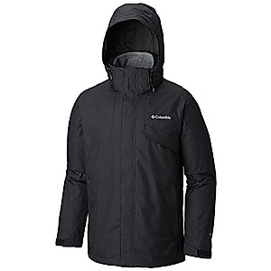 Columbia Men's Bugaboo II Fleece Interchange Jacket, Black, Large