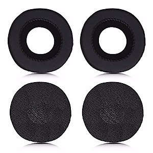 kwmobile Replacement Ear Pads Compatible with JBL Tune 600 / 500BT / 450 - Earpads Set for Headphones - Black
