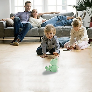 CAZOYEE Soft Frog Plush Stuffed Animal, Long-Leg Plush Frog Doll, Cute Stuffed Frog Plushies Gift for Kids, Creative Plush Frog Decoration, 8.8" (Heart)