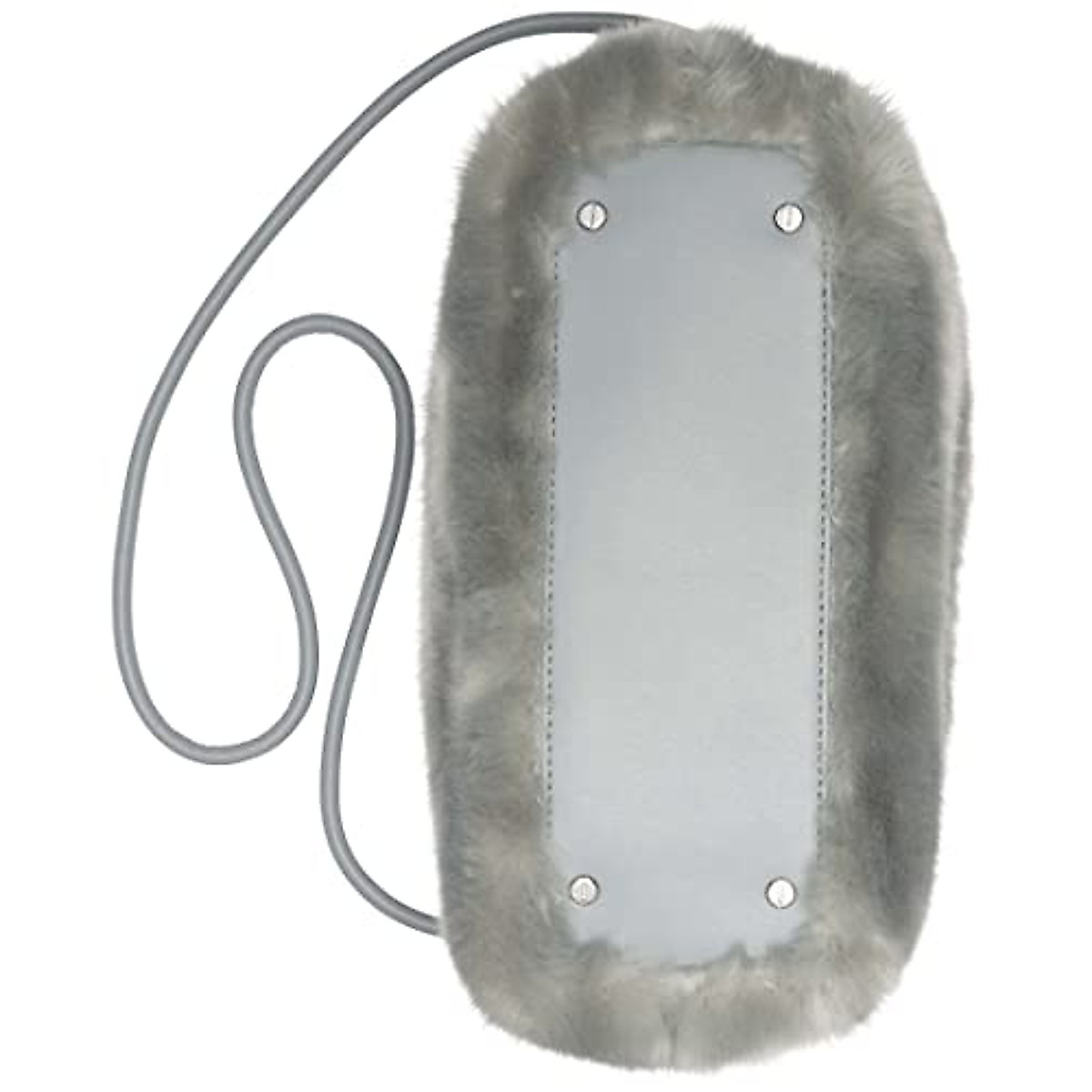 Calvin Klein Sienna Novelty Crossbody, Fawn Faux Fur