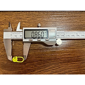 CGHJPQ 150 Pieces Knitting Crochet Locking Stitch Markers Stitch Needle Clip Counter 10 Colors (Color Ship Randomly)