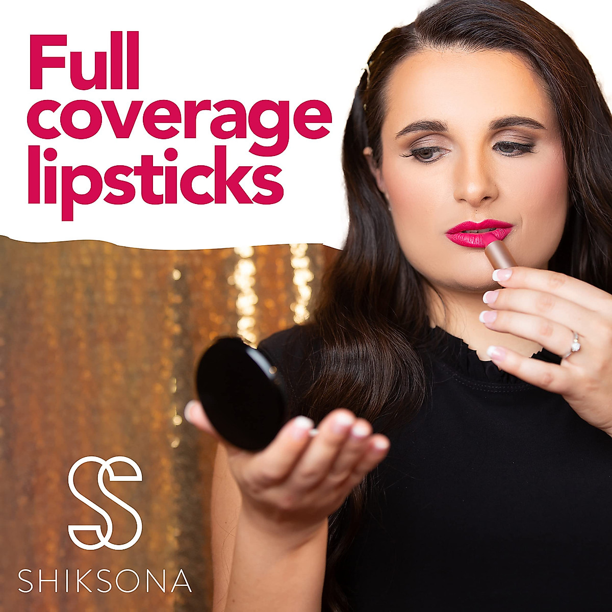 ShikSona Hustlin Hot Mama | Vegan, Creamy, Full Coverage Matte Lipstick in a Timeless, Universal Nude Pink Shade