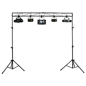 Odyssey Ltmts8 8 Feet Portable Mobile DJ Truss Kit Lighting Stand and Truss Package
