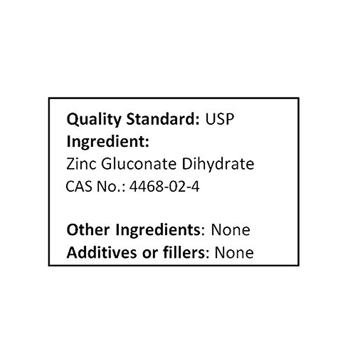 NuSci Zinc Gluconate Powder Pure Supports Enzyme Functions (2270 Grams (5.0 lb)