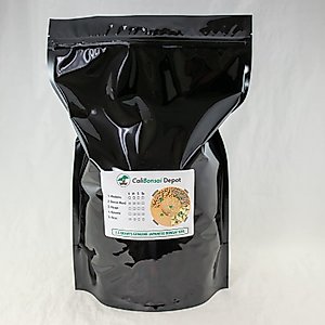 2.5 Quarts Genuine Japanese Kiryu for Pines & Junipers Bonsai Tree Soil Mix - Small Grain