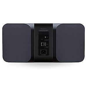 Bluesound Pulse 2i Wireless Multi-Room Smart Speaker with Bluetooth - Black - Compatible with Alexa and Siri