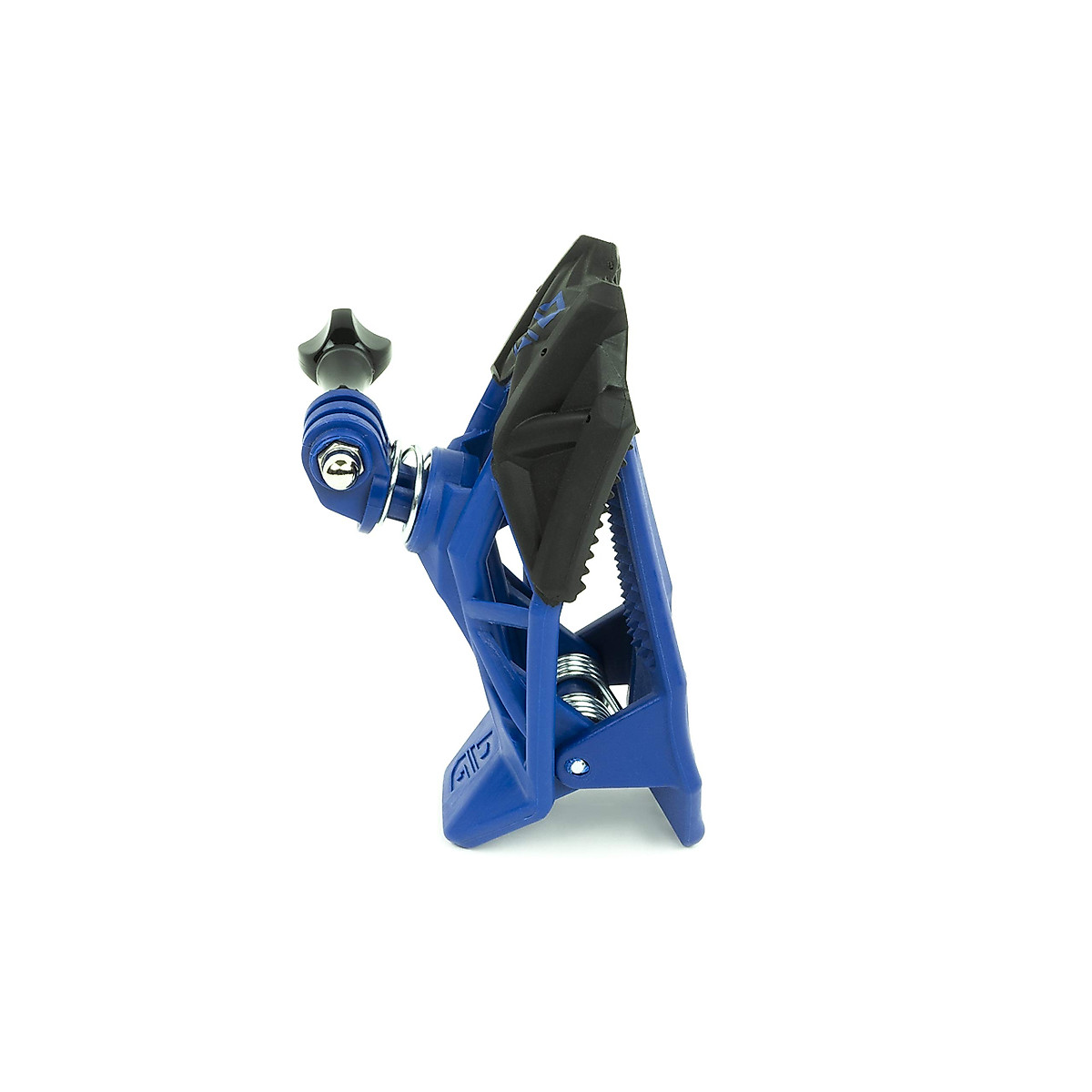 Dango Design Gripper Mount - Universal Clamp Mount for Action Cameras, Use as a Mount on Motorcycle, Powersports Helmets & More - Bomber Blue