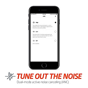 Plantronics BackBeat GO 410 Wireless Headphones, Active Noise Canceling Earbuds, Graphite (Renewed)