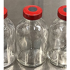 30ml Sterile Injection Vial 5Pk Red