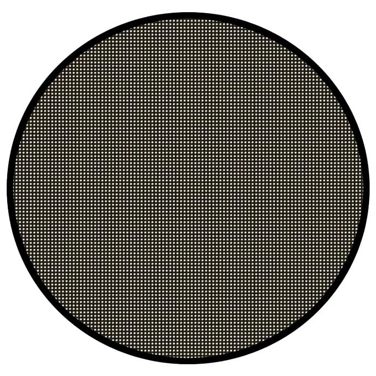 Wine Style Round Area Rug Floor Kitchen Carpet, Glasses of Red and White Wine Served with Grapes French Gourmet Tasting Decorative, Washable Indoor Doormat Pad Home Decor