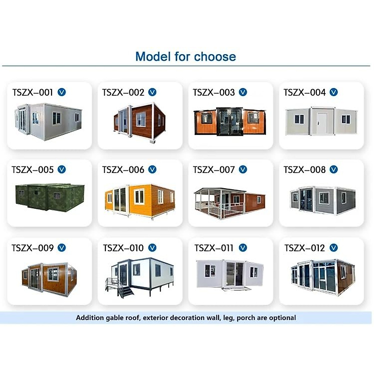 Mini Tiny Houses, Expandable Modular Container House, Cabin Homes,Luxury Living with Portable Convenience