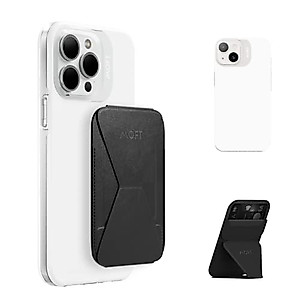 MOFT Magnetic iPhone 14 Pro Max Case and Phone Wallet Stand Snap Set, 3-Card Holder, 3-Angle Stand, Drop Proof, Scratch Resistant