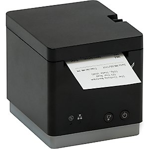 Star Micronics mC-Print2 2-inch Ethernet (LAN) / USB Thermal POS Printer with CloudPRNT, Cutter, and External Power Supply - Black