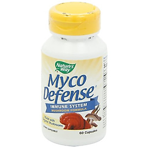 Nature's Way Myco Defense Premium Blend Mushroom Blend for Immune Support* Vegan 60 Capsules