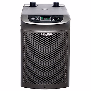 Active Aqua Hydroponic Water Chiller Cooling System with Remote Control and Freestanding Mounting type for Home and Kitchen, Black