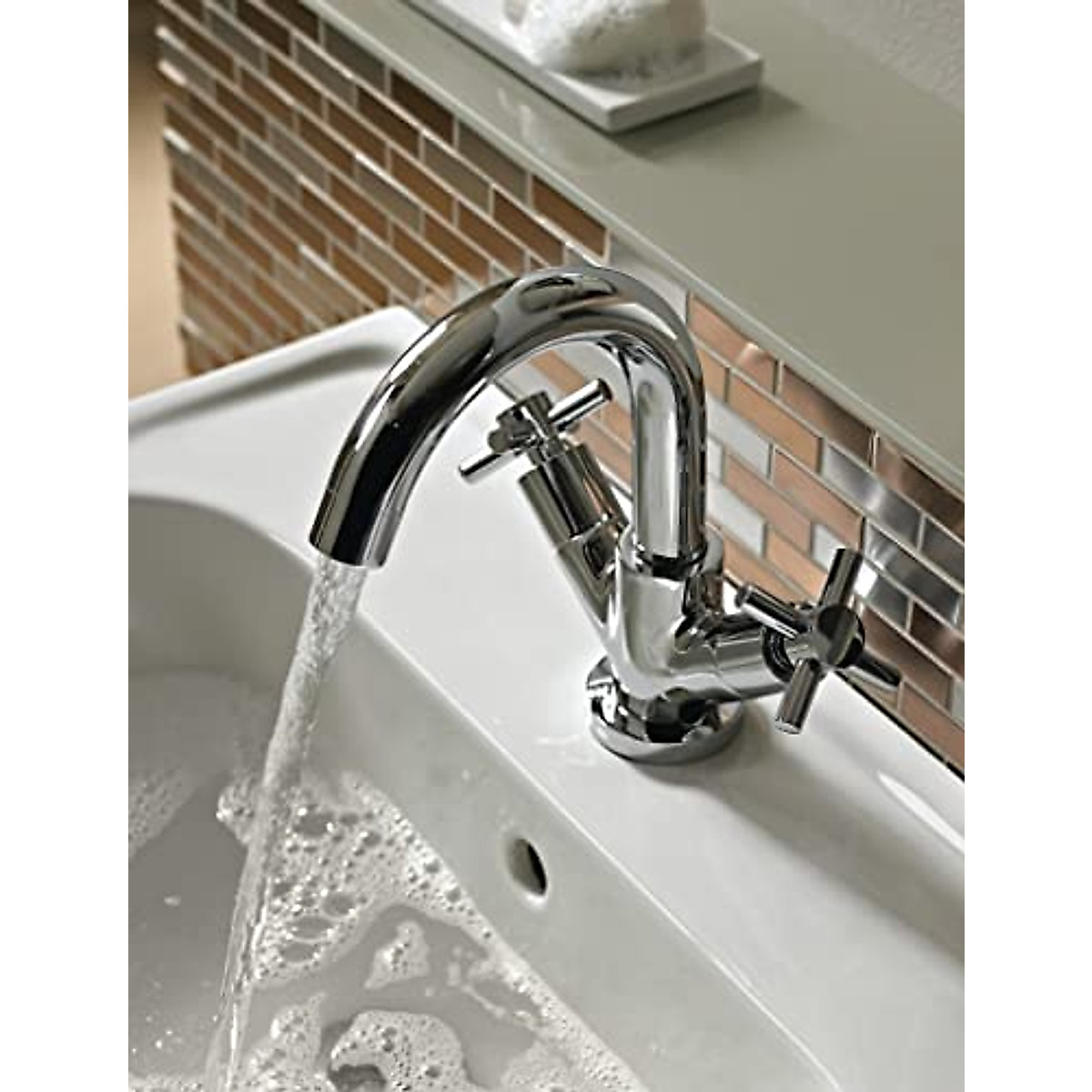 Bristan DX BAS C Basin Mixer Chrome Decade