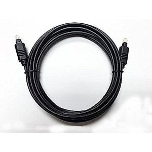 OMNIHIL 10 Feet Long Digital Optical Cable Compatible with Bose Solo TV Speaker Soundbar Model 418775
