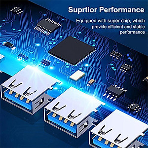 USB C Hub, VR robot 6 in 1 USB C to HDMI Adapter Splitter with Type-C PD Charging Port, 2 USB Ports, SD/TF Card Reader, 4K HDMI Video,USB Dongle Docking Station, Compatible with PC Laptop, Mac Pro