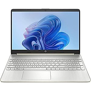2022 Newest HP Premium Laptop, 15.6" HD LED Display, AMD Dual-Core Processor, AMD Radeon Graphics, HDMI, USB Type-C, Long Battery Life, Windows 10 (16GB RAM | 1TB SSD, Gold)