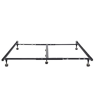 Classic Brands Hercules Universal Heavy-Duty Metal Bed Frame | Adjustable Width Fits Twin, Twin XL, Full, Queen, King, California King
