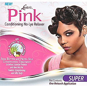 Luster's Pink Conditioning No Lye Relaxer Super Strength