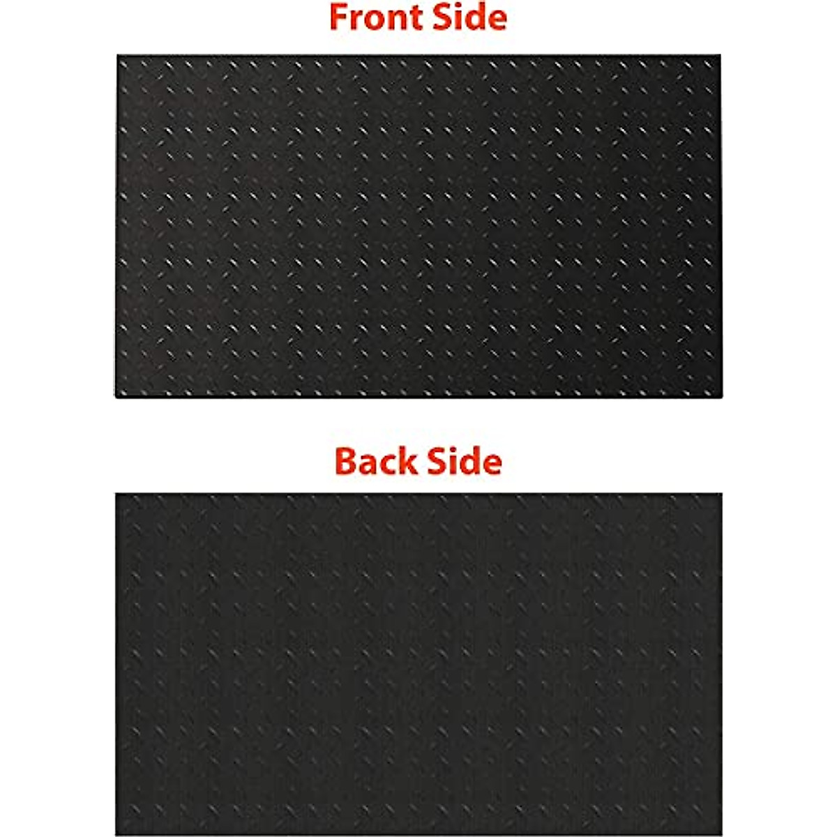 Calvana 65”x36” Multipurpose Fire-Resistant Mat - Large Composite Vinyl Grill Splatter Mat, Gym Equipment Mat, or Garage Floor Oil Mat - Protect all Surfaces from Grease and Oil - Very Easy to Clean