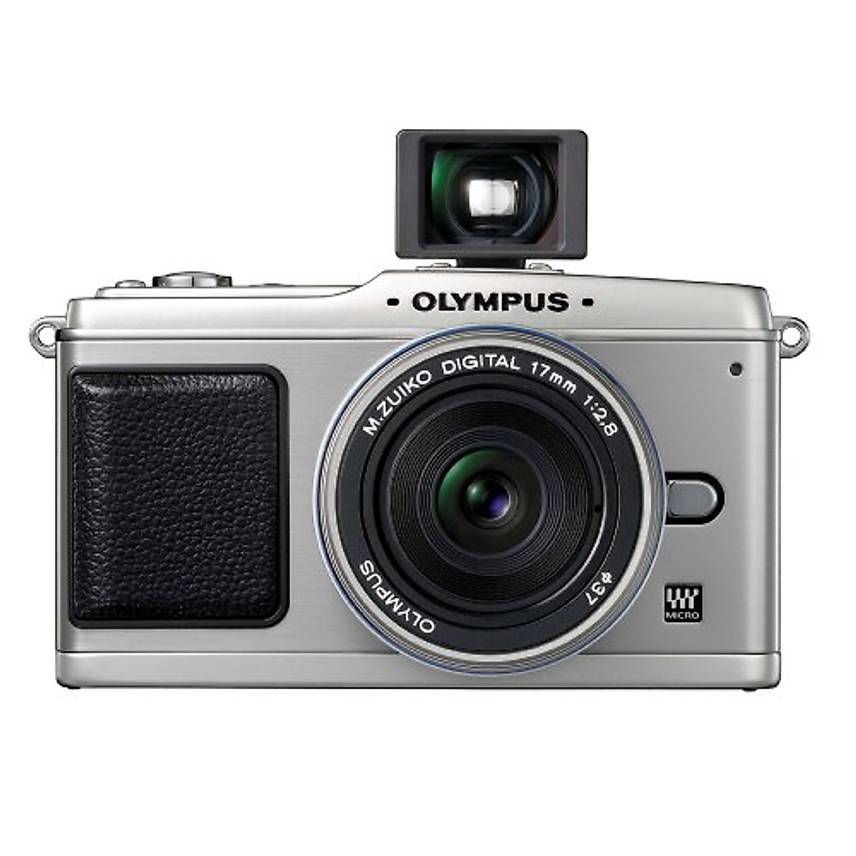 Olympus PEN E-P1 12.3 MP Micro Four Thirds Interchangeable Lens Digital Camera with 3-inch LCD and Silver 14-42mm f/3.5-5.6 Zuiko Digital Zoom Lens (Silver)