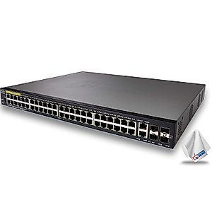 Cisco SG350-52P 350 Series 52-Port PoE+ Managed Gigabit Ethernet Switch SG350-52P-K9