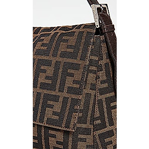 FENDI Women's Pre-Loved Zucca Mamma Forever, Brown, One Size