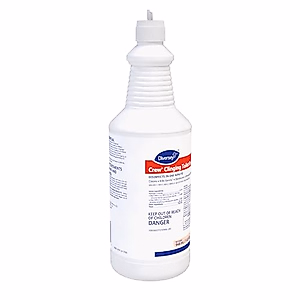 Diversey Crew 04578 Clinging Toilet Bowl Cleaner, 12 x 32 oz./946 mL Squeeze Bottles (Pack of 12)
