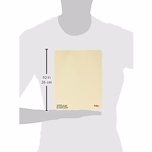 LoRan MB-8R Magnet Board & Ruler, 8 x 10-Inch, Multicolor