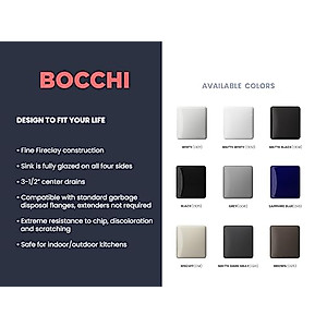 BOCCHI Nuova Apron Front Drop-In Fireclay 34 in. 50/50 Double Bowl Kitchen Sink with Protective Bottom Grids and Strainers in White