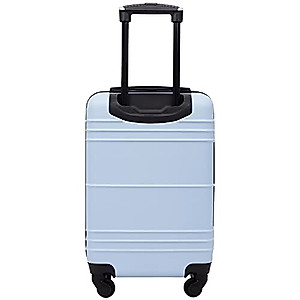 Travelers Club Richmond Spinner Luggage, Blue, Carry-On 20-Inch