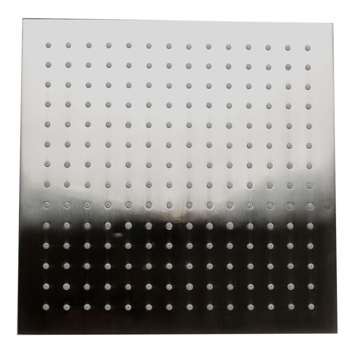 ALFI brand LED12S-PC Polished Chrome 12" Square Multi Color LED Rain Shower Head, 11.75" L x 11.75" W x 0.38" H