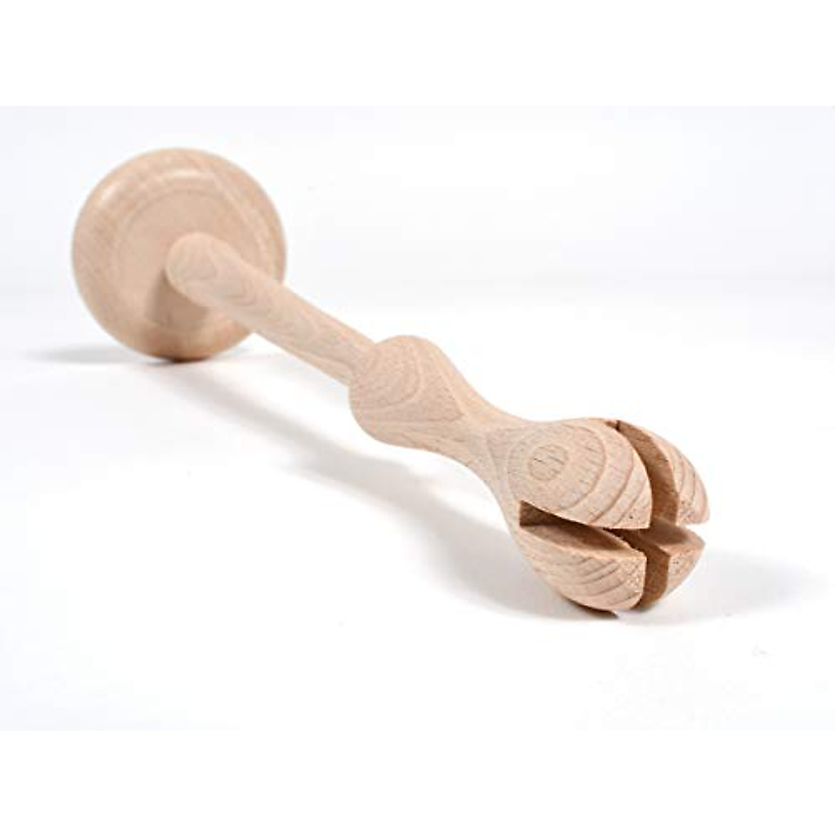 TickiT - 73911 Wooden Ring Stand Base - Heuristic Play - Loose Parts Montessori-Style Toy - Natural Toddler Toys