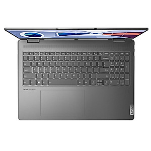 LENOVO Yoga 7I 16" WUXGA 16:10 2 in 1 Touch-Screen Laptop Intel CORE I5-1335U (Beats i7 1260U) 2xThunderbolt Fingerprint Reader Storm Grey Win11 W/HDMI (8GB RAM | 512GB PCIe SSD)