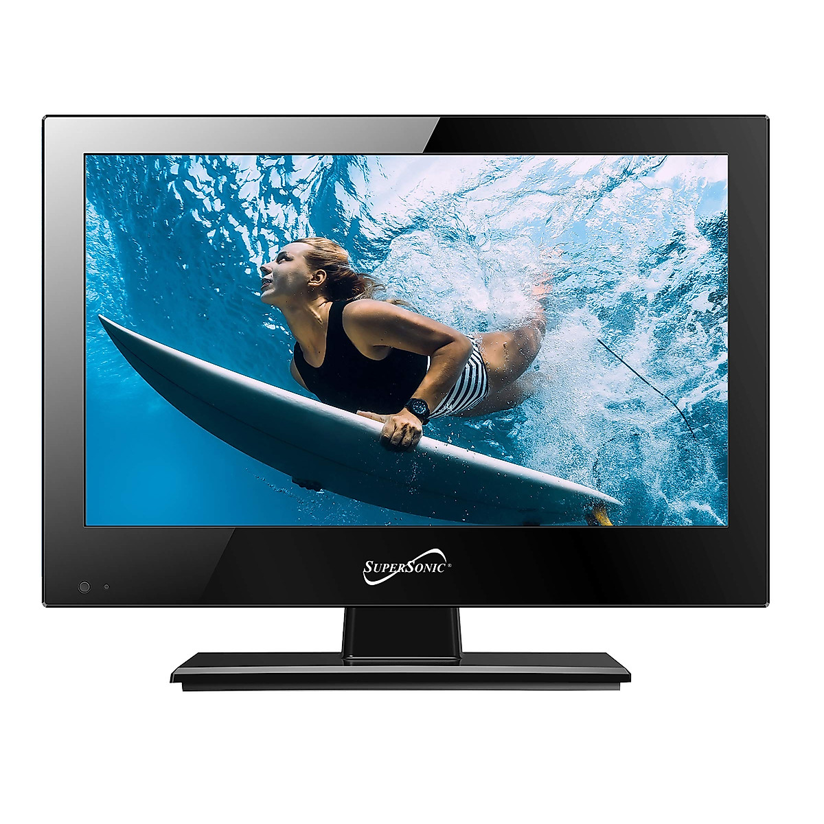 Supersonic SC-1311 13.3-Inch 1080p LED Widescreen HDTV with HDMI Input (AC/DC Compatible)