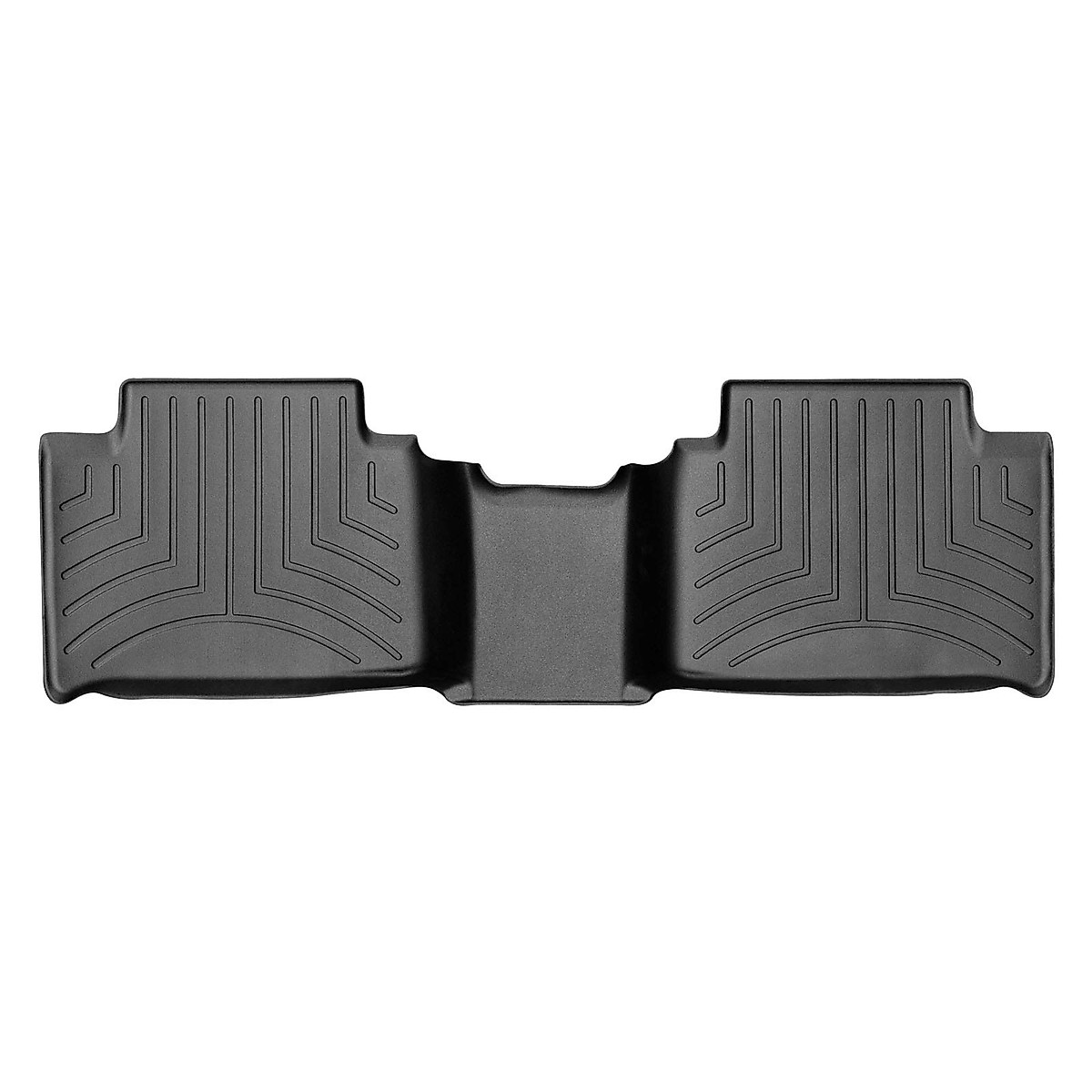 WeatherTech Custom Fit FloorLiners for Canyon, Colorado - 2nd Row (447512), Black