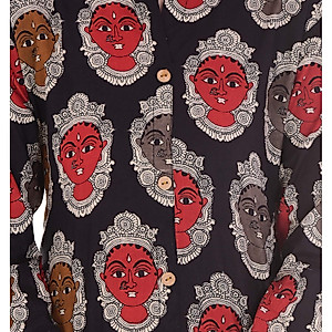 Ramkudi Indian Women's Printed Cotton Kurti Multicolor Top