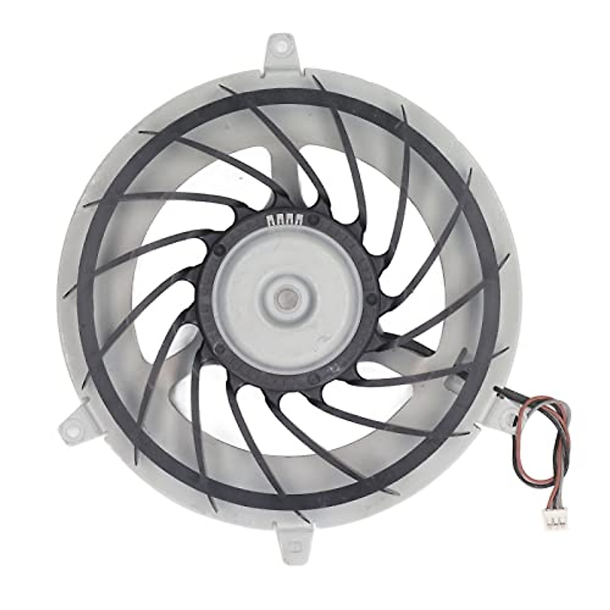 Weojeviy 15 Blades Cooling Fan Replacement for PS3 Game Console Internal Heat Dissipation Fan 12V 2.65A