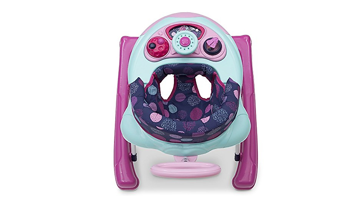 Delta Children First Exploration 2-in-1 Baby Walker | Versatile & Compact