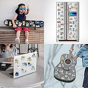 50PCS Cartoon Stickers Vinyl Waterproof Stickers for Laptop,Bumper,Skateboard,Water Bottles,Computer,Phone,Cartoon Anime Stickers for Kids Teens Adult