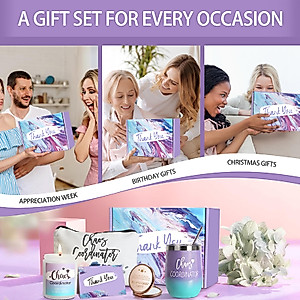 UAREHIBY Gifts for Women,Chaos Coordinator Gifts with 12 OZ Wine Tumbler for Boss Lady,Friend,Mom,Coworker,Manager,Teacher,Birthday Gifts for Women,Thank You Gifts for Women