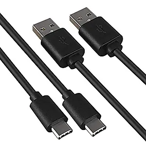 [2 Pack] Type C Charger Cable Compatible with Fire HD 10 9th 11th Generation,HD 8 10th Generation,8 Plus Kids Edition (2019,2020,2021),USB C Charging Cord Compatible with Kindle New Tablet - 5FT