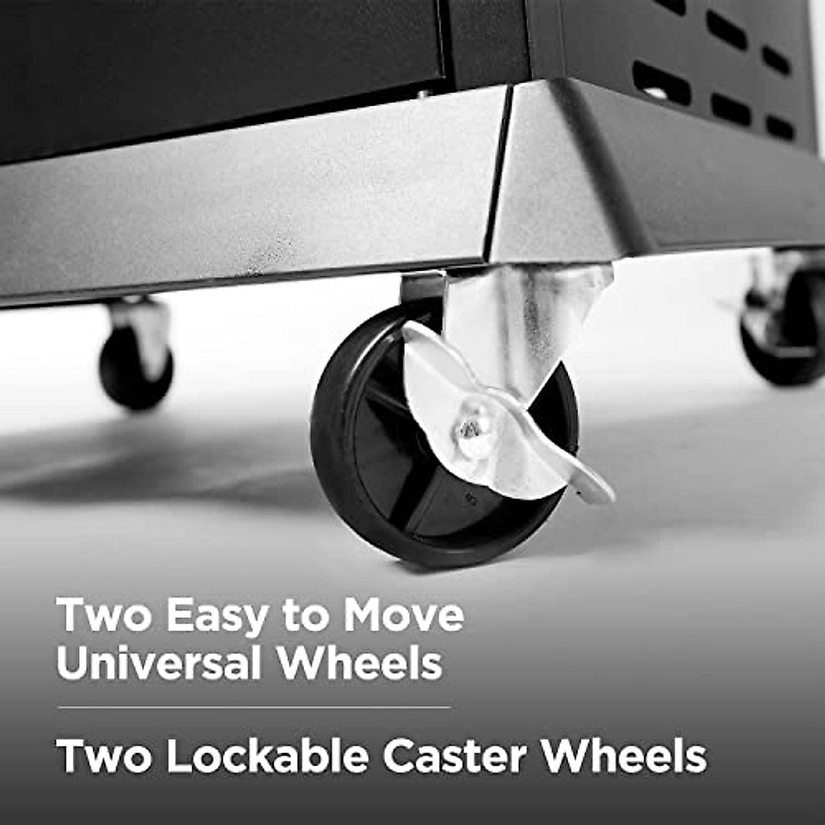 Endark Propane Gas Grill 3-Burner Gas Grill with Side Burner and Porcelain-Enameled Cast Iron Grates 33950BTU for Outdoor Cabinet Style Patio Garden BBQ, Camping