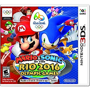 Mario & Sonic at the Rio 2016 Olympic Games - Nintendo 3DS Standard Edition (Renewed)