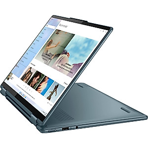 Latest LENOVO Yoga 7i 2-in-1 Laptop | 14" 2.2K Touchscreen | Intel 10-Core i7-1255U | Iris Xe Graphics | 16GB LPDDR5 512GB SSD | WI-FI 6E | Thunderbolt 4 | HDMI | Backlit KB | FPR | Windows 11 Home