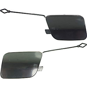 Garage-Pro Tow Hook Cover Set of 2 Compatible with BMW X5 2014-2018 Rear Bumper Right Side and Left Side Primed