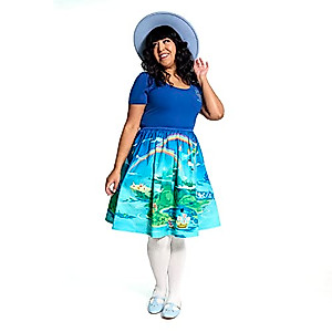 Loungefly Stitch Shoppe Disney Peter Pan - Neverland Scene Sandy Skirt - Size 2XL