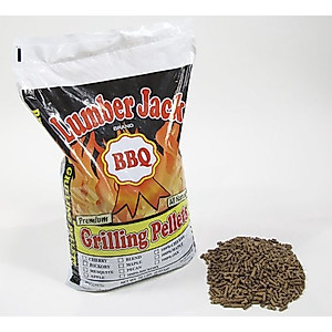 Lumber Jack 100 Percent Mesquite BBQ Grilling Pellets 20 LB Bag